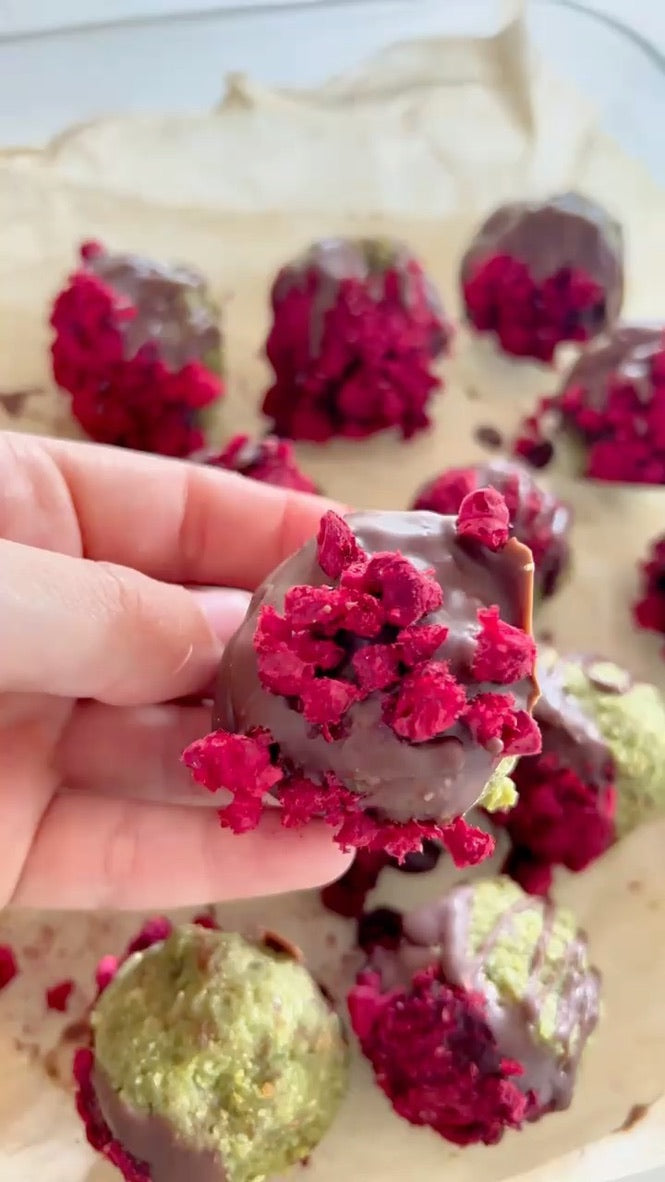 Goddess Greens Glow Bites - healthy snacking!